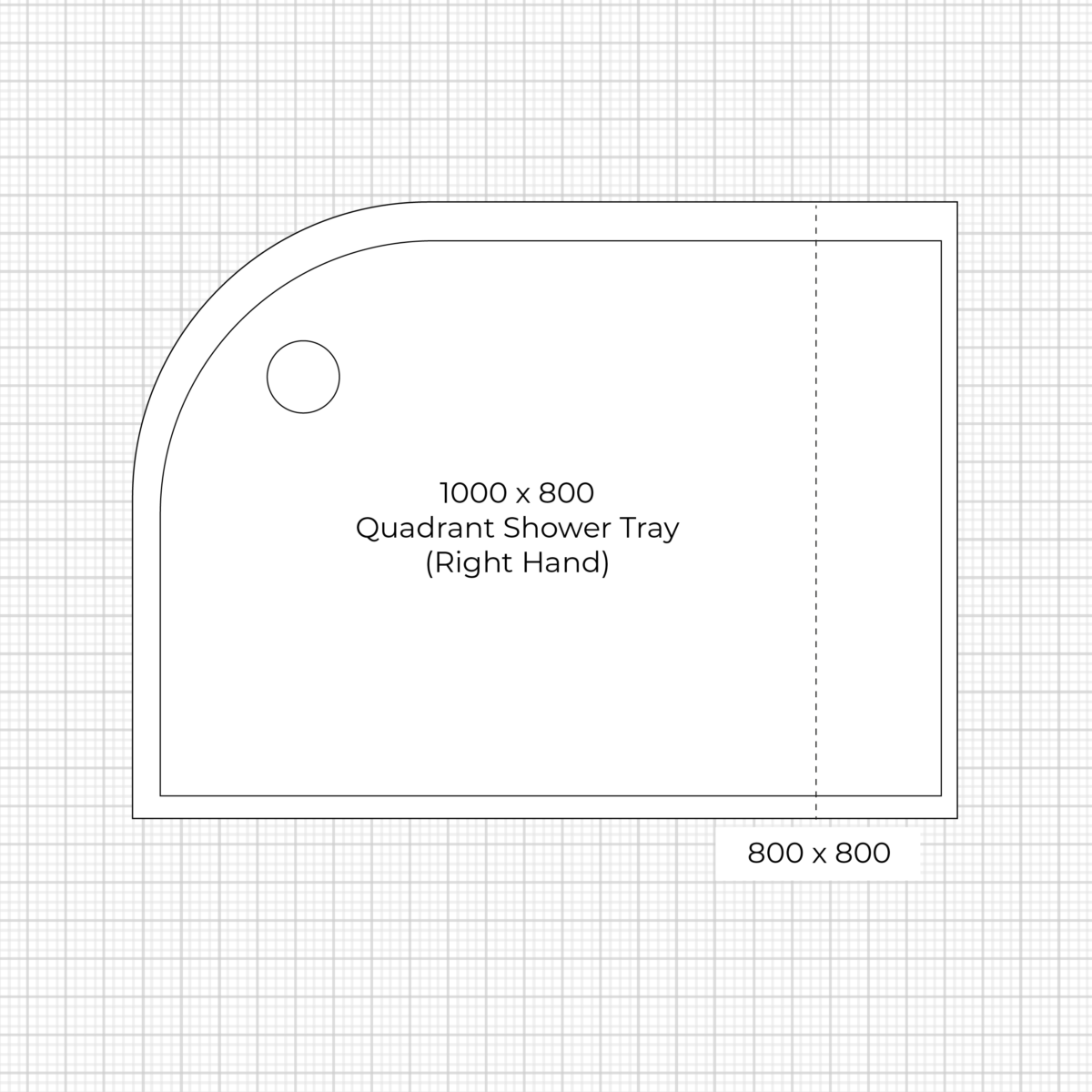 Shower Trays Sizes | 4 Dimension Kitchens & Bathrooms